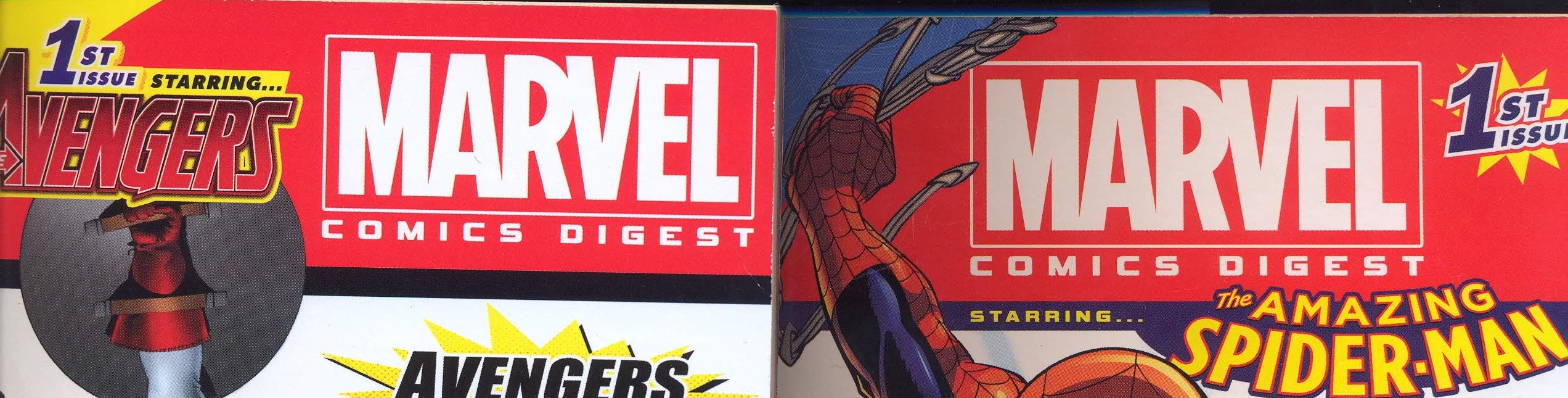 Marvel digests: about 40-odd years too late ⋆ Atomic Junk Shop
